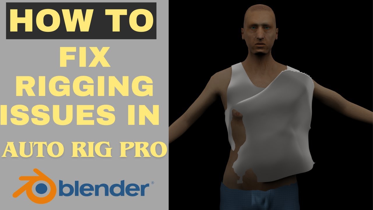 How to Fix Rigging Issues in Auto Rig Pro | Easy Tip | 2025 - YouTube