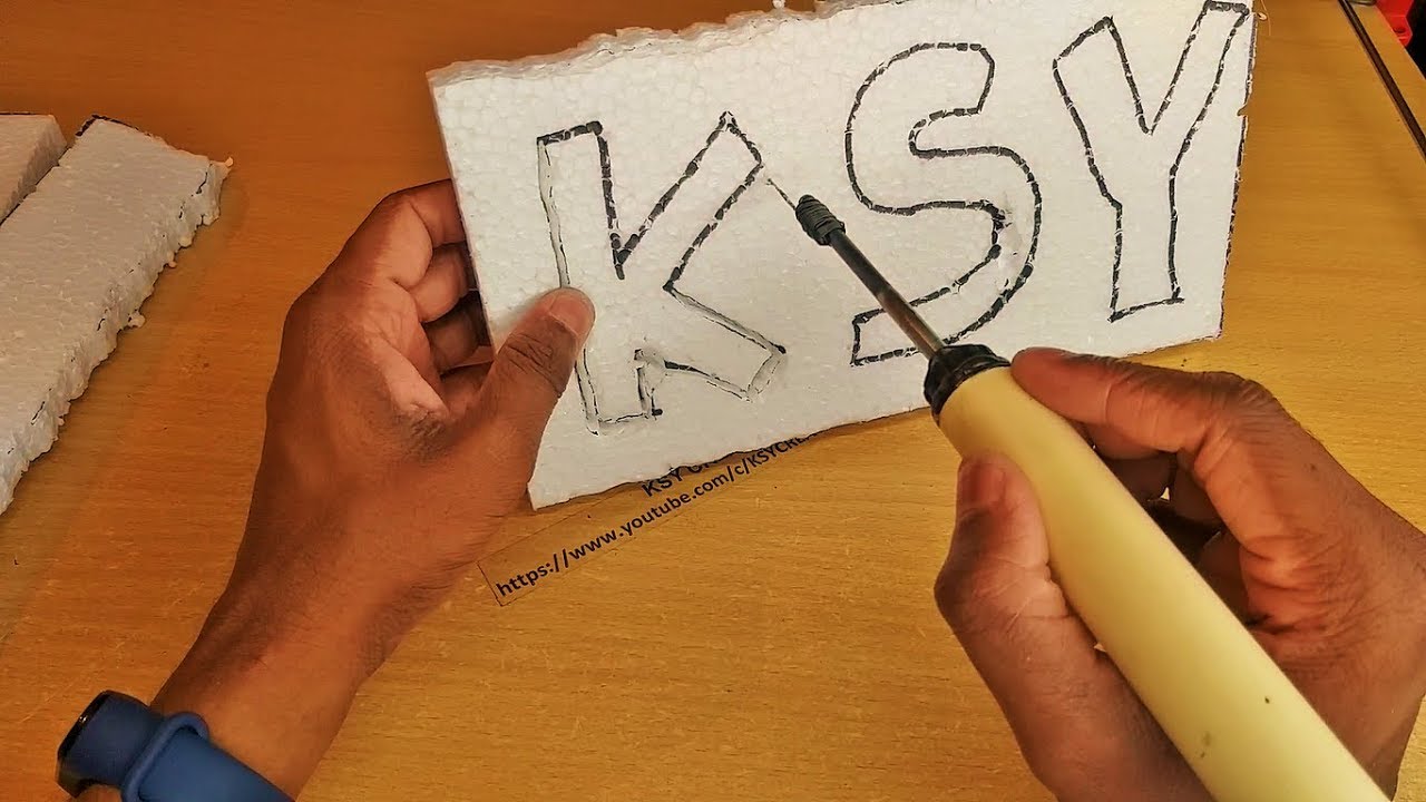 how to make thermocol cutter or electric hot cutter at home with old ...