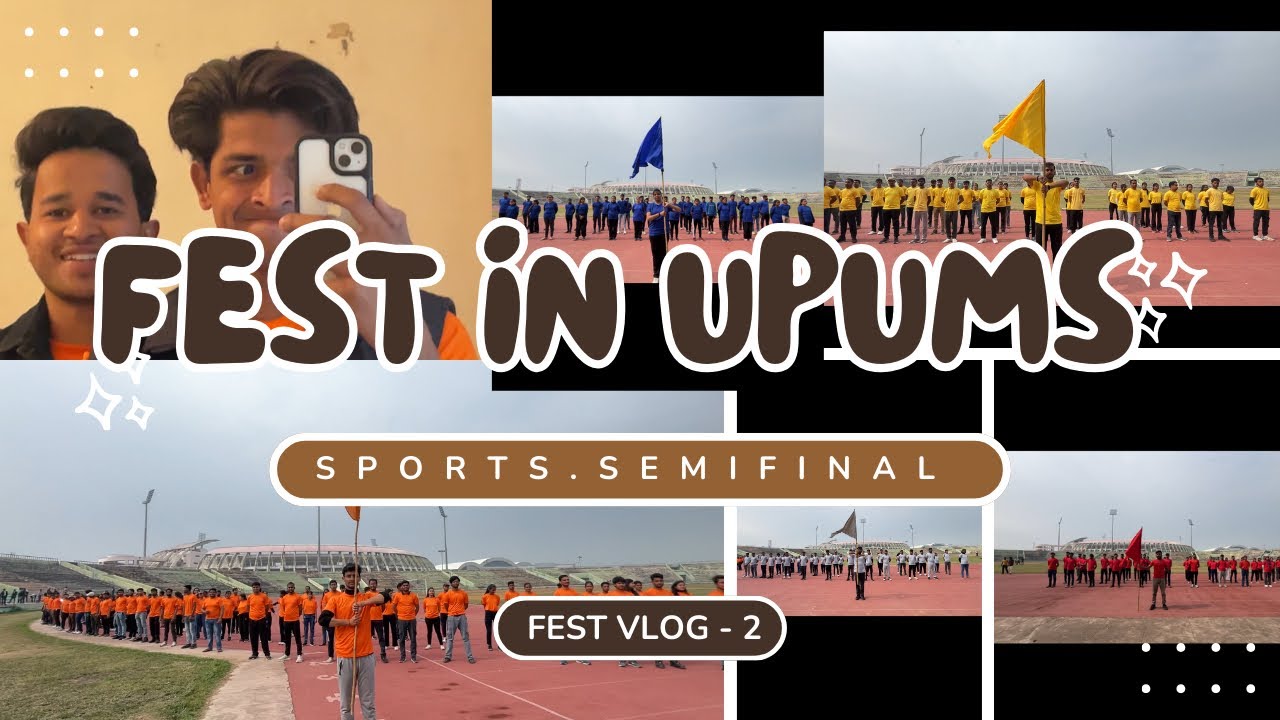 SPORTS 🏏 | SAPTRANG FEST DAY 3 |UPUMS | - YouTube