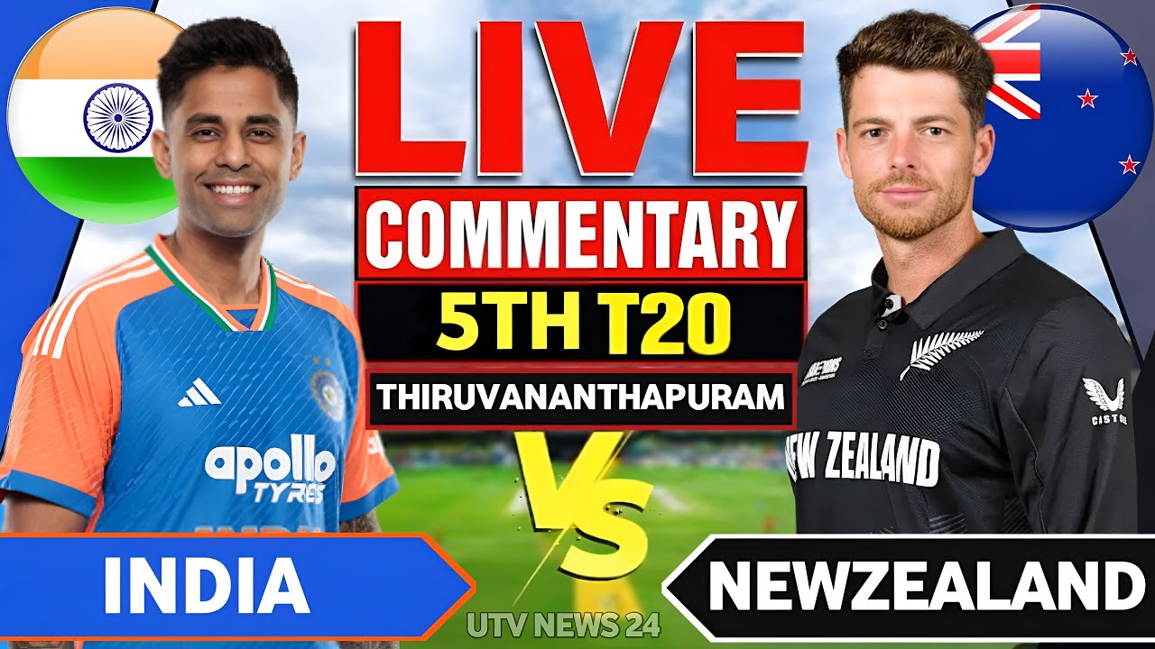 Live: India vs New Zealand 5th T20 | 5th T20 LIVE | Cricket Live Score ...
