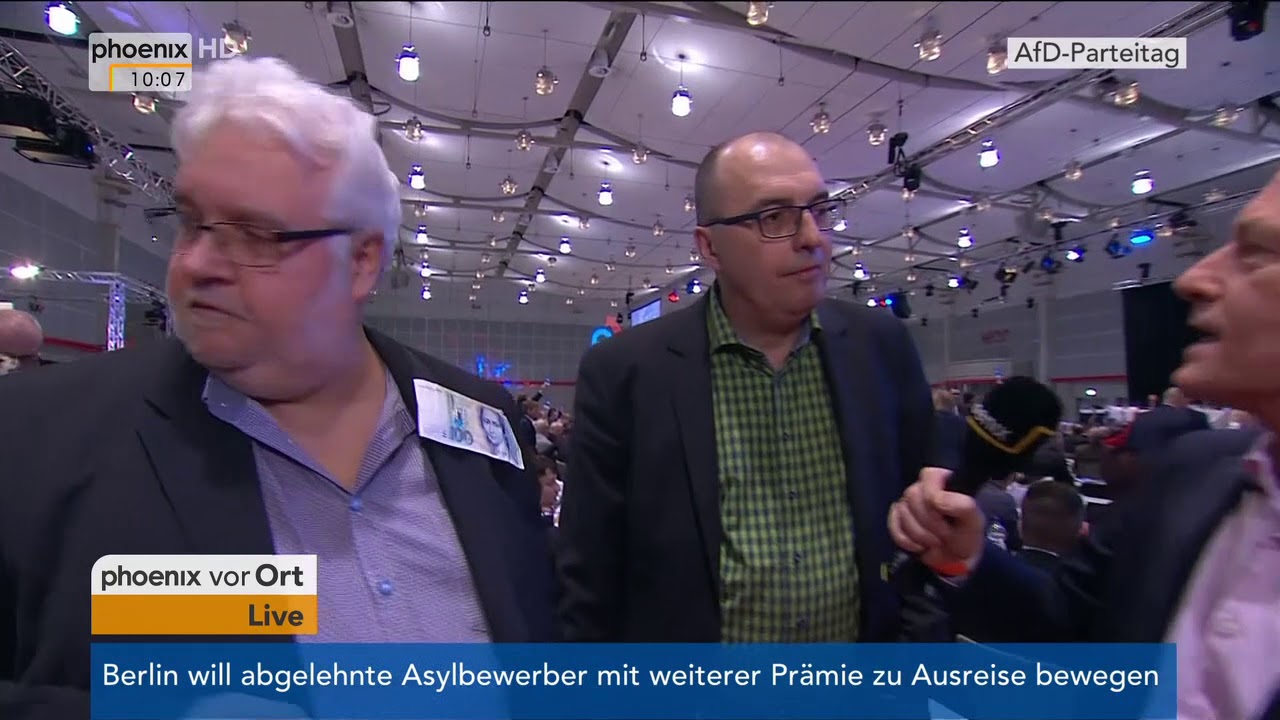 Interview mit Peter Bohnhof und Heiner Garbe beim AfD-Parteitag vom 03.12.2017 - YouTube