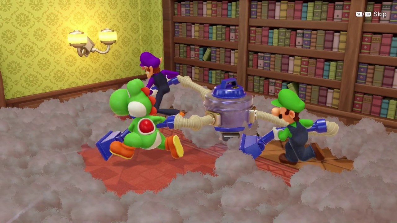 Super Mario Party minigame: Dust Buddies 60fps - YouTube
