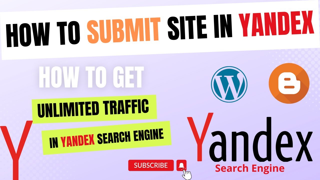 How to Add Website Yandex Webmaster Tool | Increase Website Organic ...