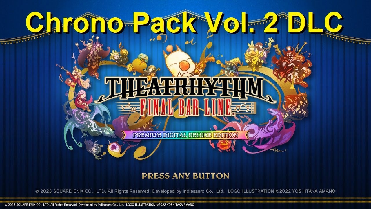 Chrono Pack Vol. 2 DLC for Theatrhythm Final Bar Line - YouTube