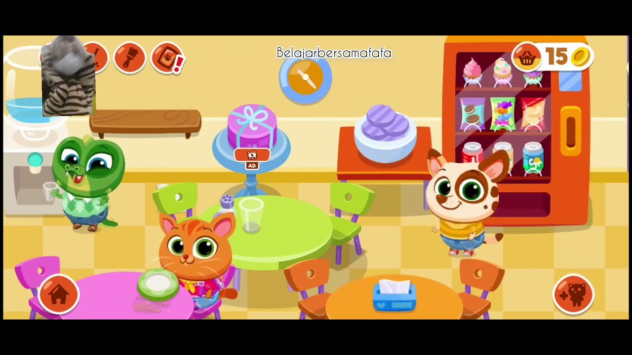 bubbu and friends go to restaurant #bubbu - YouTube