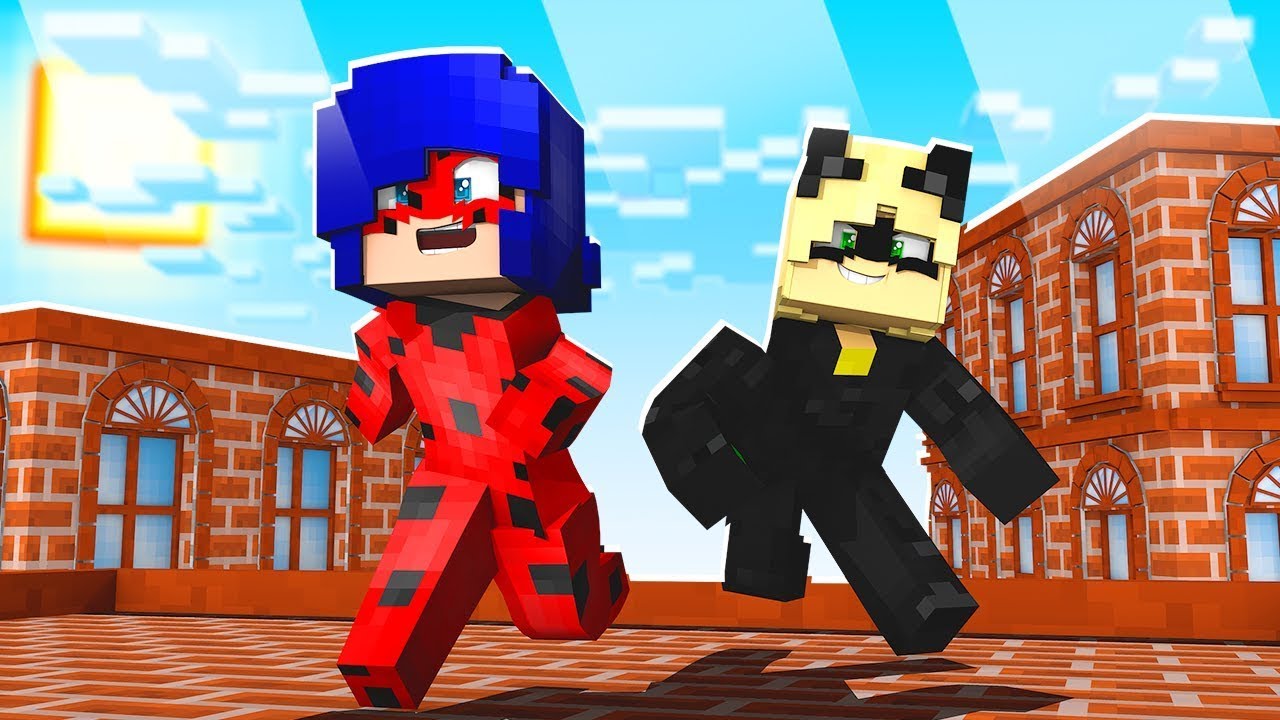 MIRACULOUS LADYBUG MARATONA NO MINECRAFT!! - YouTube