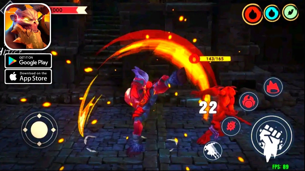Demon Brawler Gameplay Walkthrough Part 1 - YouTube