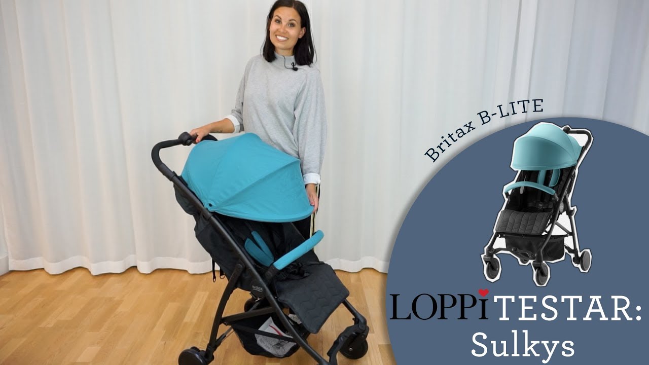 EMELINA TESTAR: Britax B-LITE resevagn - YouTube