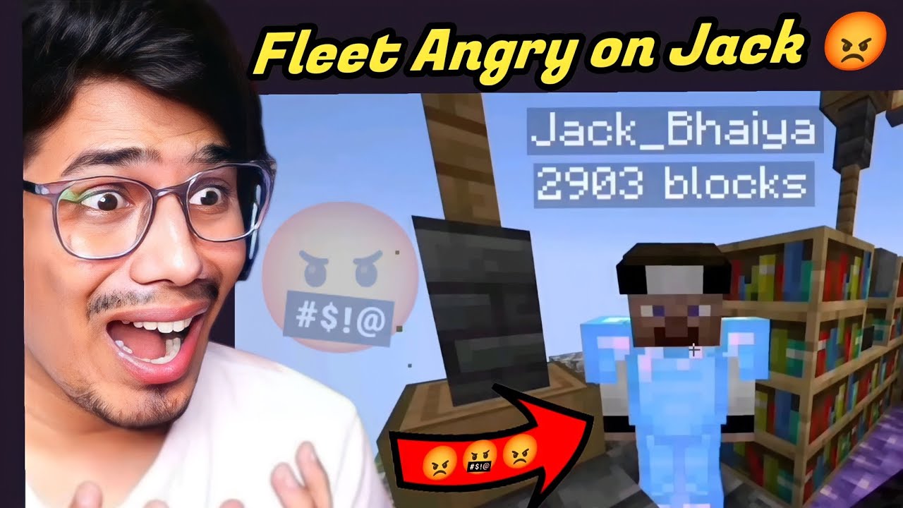 gamerfleet angry on jack 🤬 || anshu bisht angry in jack 🥶 @AnshuBisht ...