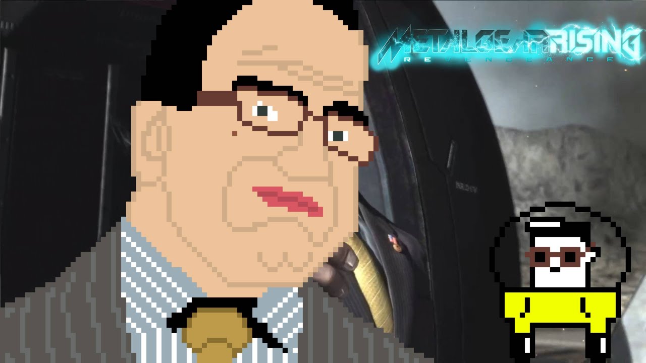 Metal Gear Rising: SENATOR STEVEN ARMSTRONG - YouTube