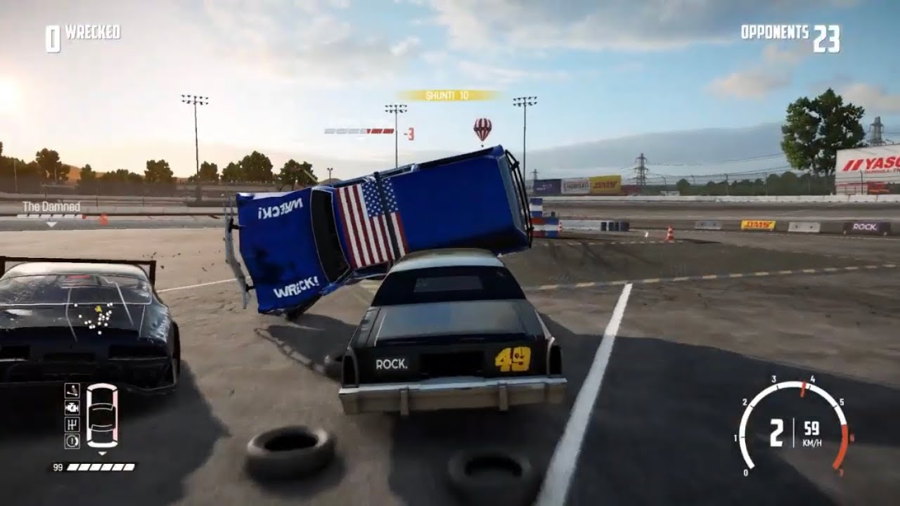 Wreckfest PS4 - Demolition Arena with a limousine! Destruction Derby is ...