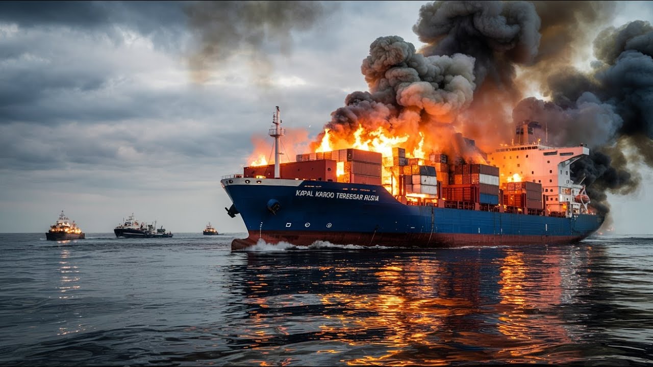 1 minute ago, 4 US cargo ships carrying 7000 tons of explosives were ...