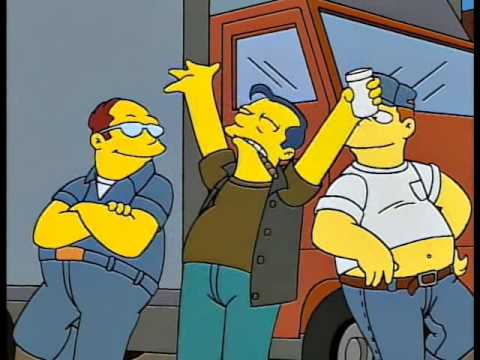 Teamsters Simpsons Radioactive Man - YouTube