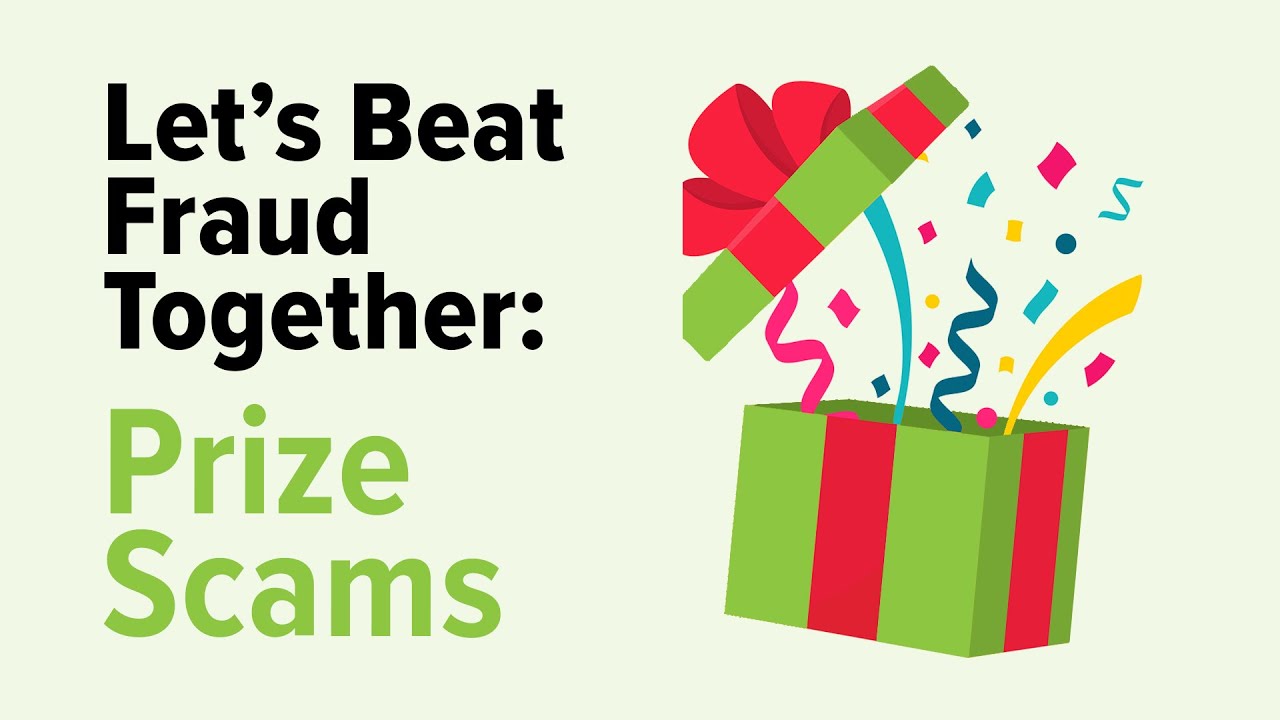Let's Beat Fraud Together: Prize Scams | Connected Credit Union - YouTube