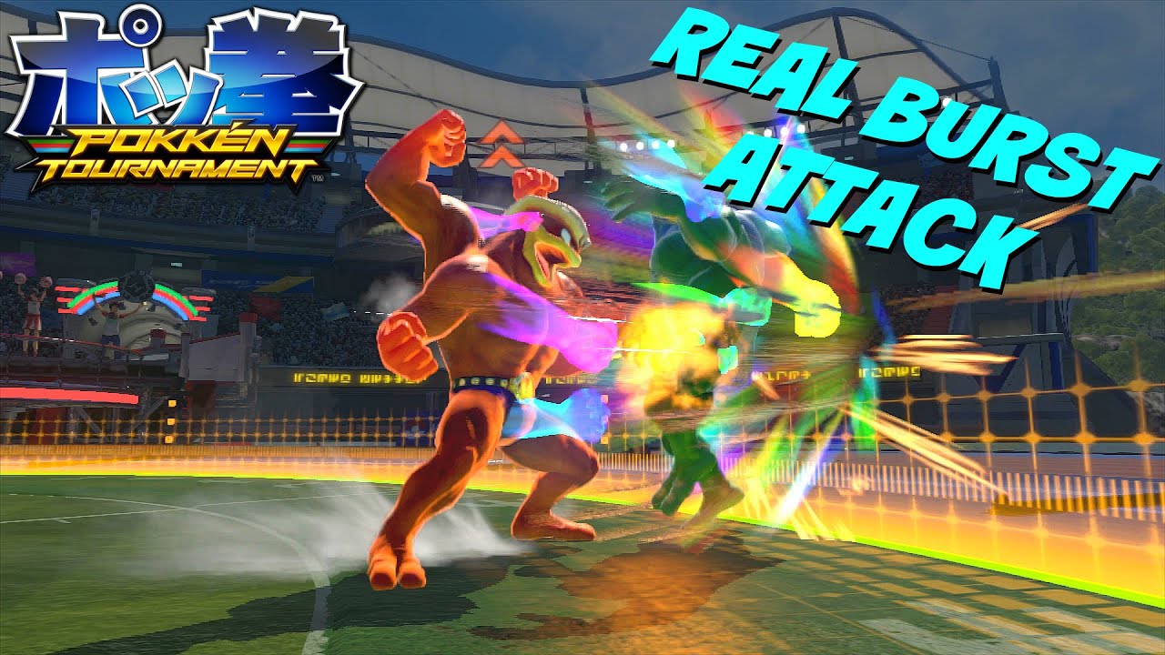 Machamp's REAL Burst Attack - Pokken Tournament - YouTube