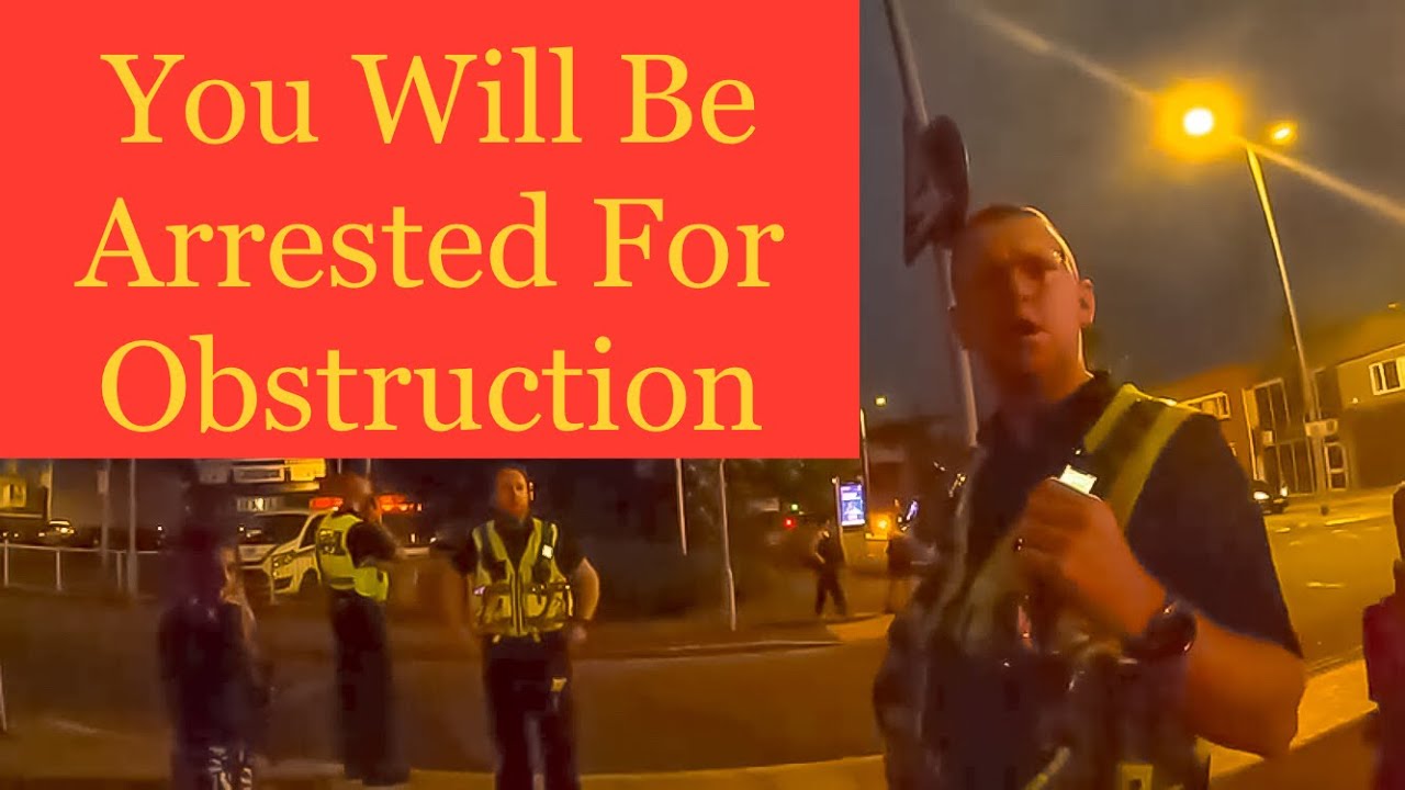Filming Police Is Obstructing - YouTube