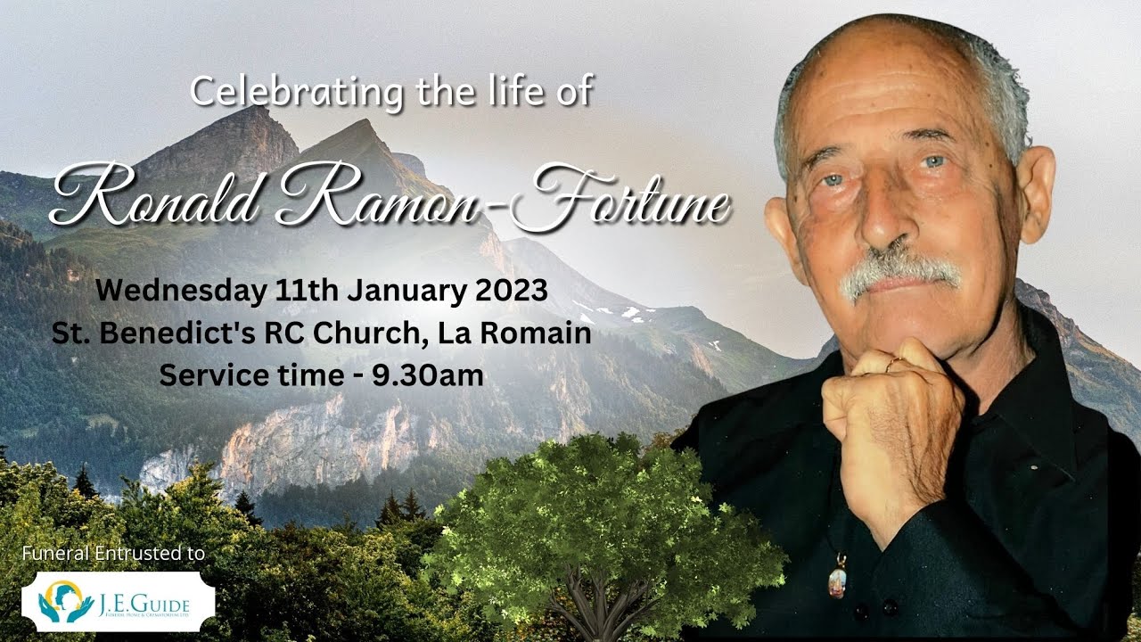 Celebrating the Life of Ronald Ramon-Fortune - YouTube