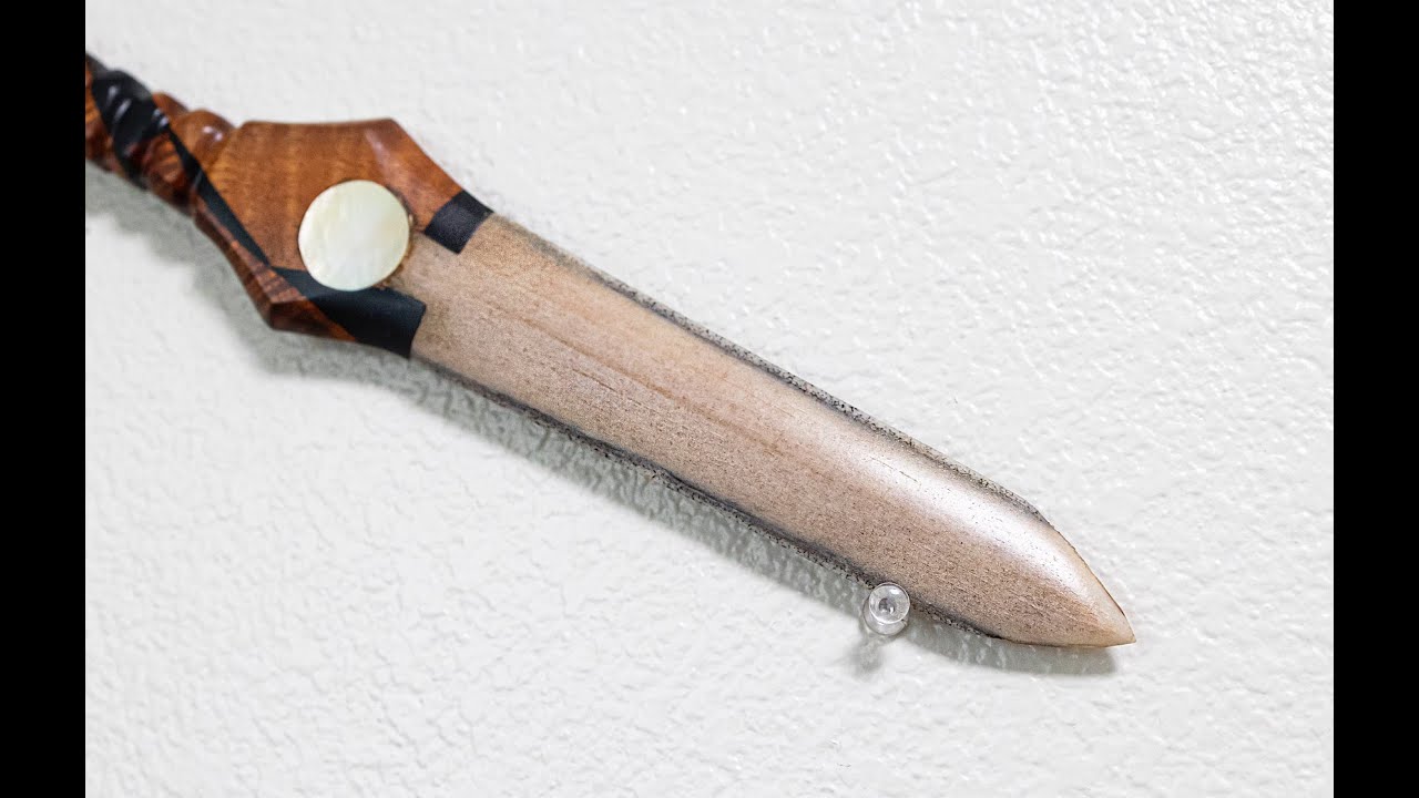 Custom Kunai and Chefs knife made from a swordfish bill! - YouTube