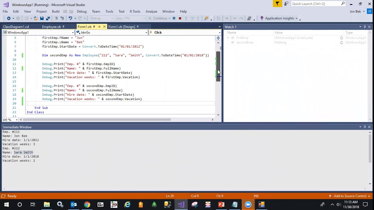 Cis 119 Understanding Accessors And Mutators Youtube