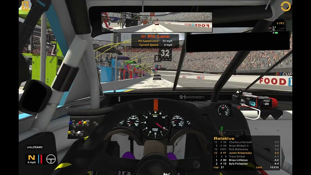 Ohio Sim Racing Bristol - YouTube