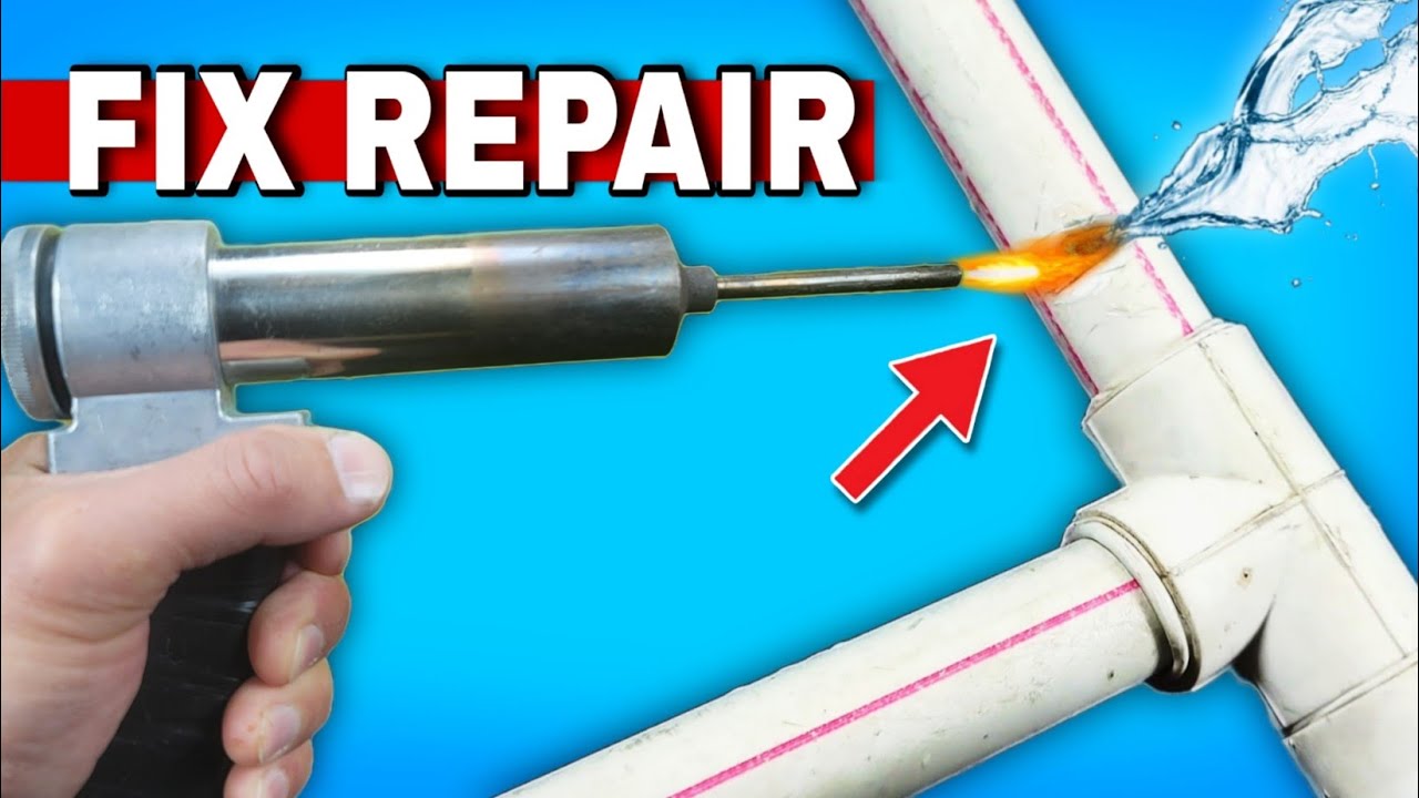 STOP Leaks Fast! DIY Plastic Pipe Repair That Works - YouTube
