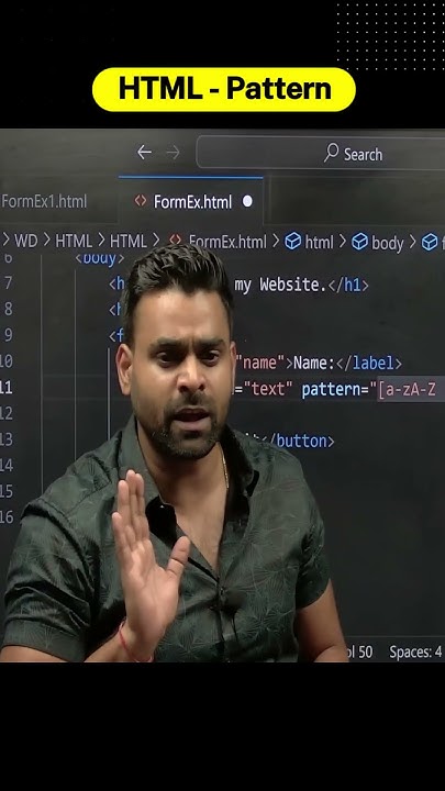 HTML - Pattern || #incapp #rahulchauhansir #shorts #virelvideo #coding #html #webpage - YouTube