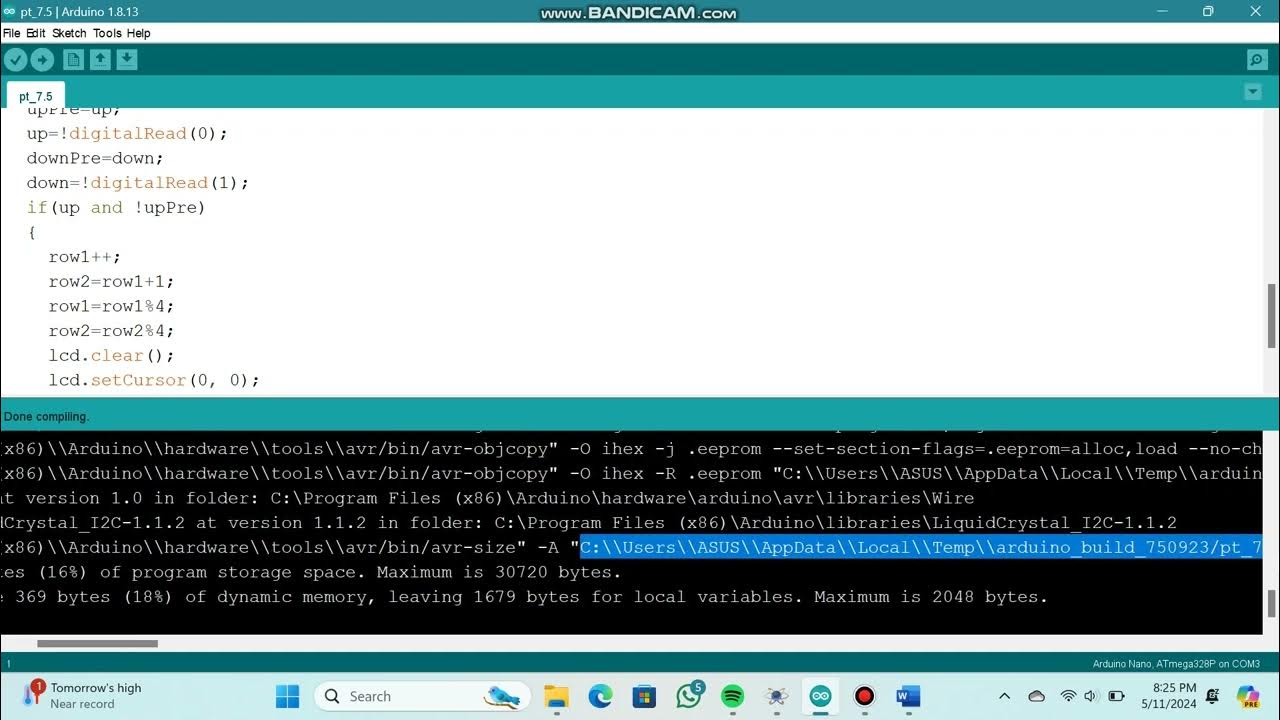 pt 7.5 I2C Scroll ke atas - YouTube pt 7.5 I2C Scroll ke atas - YouTube