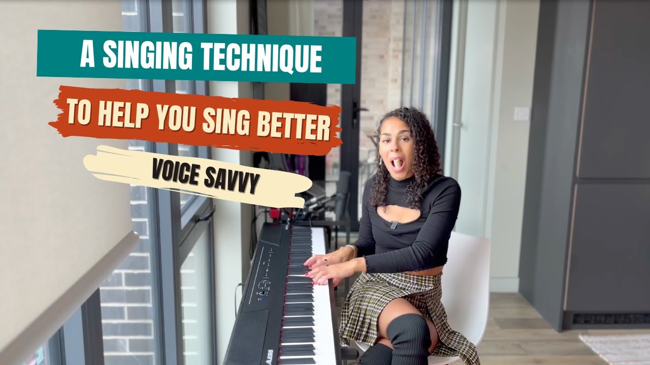 A Singing Technique To Help You Sing Better w/ Vocal Coach - YouTube