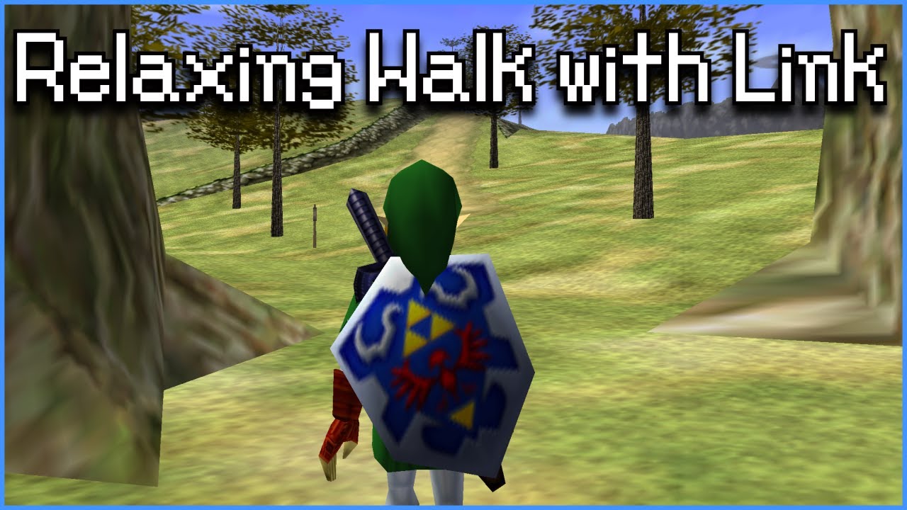 A Relaxing Walk with Link in Ocarina of Time (Zelda Music & Ambiance to ...