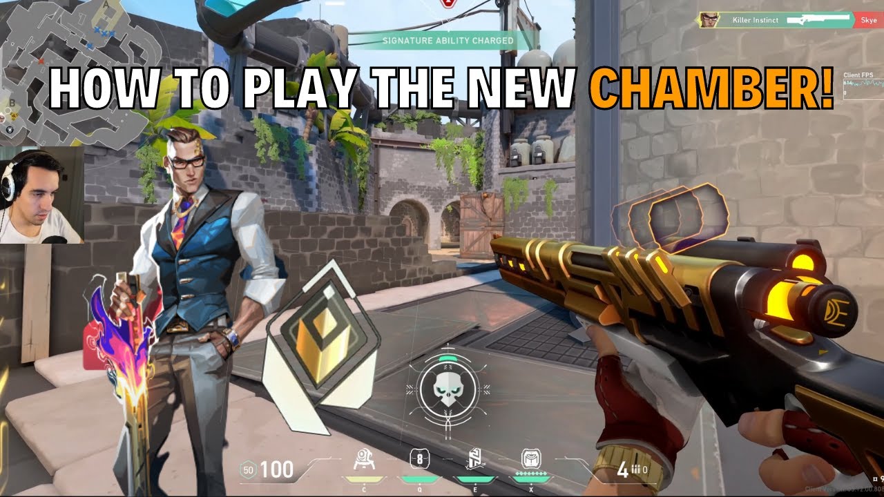 How to play the new Chamber! Valorant Competitive Gameplay! Chamber ...