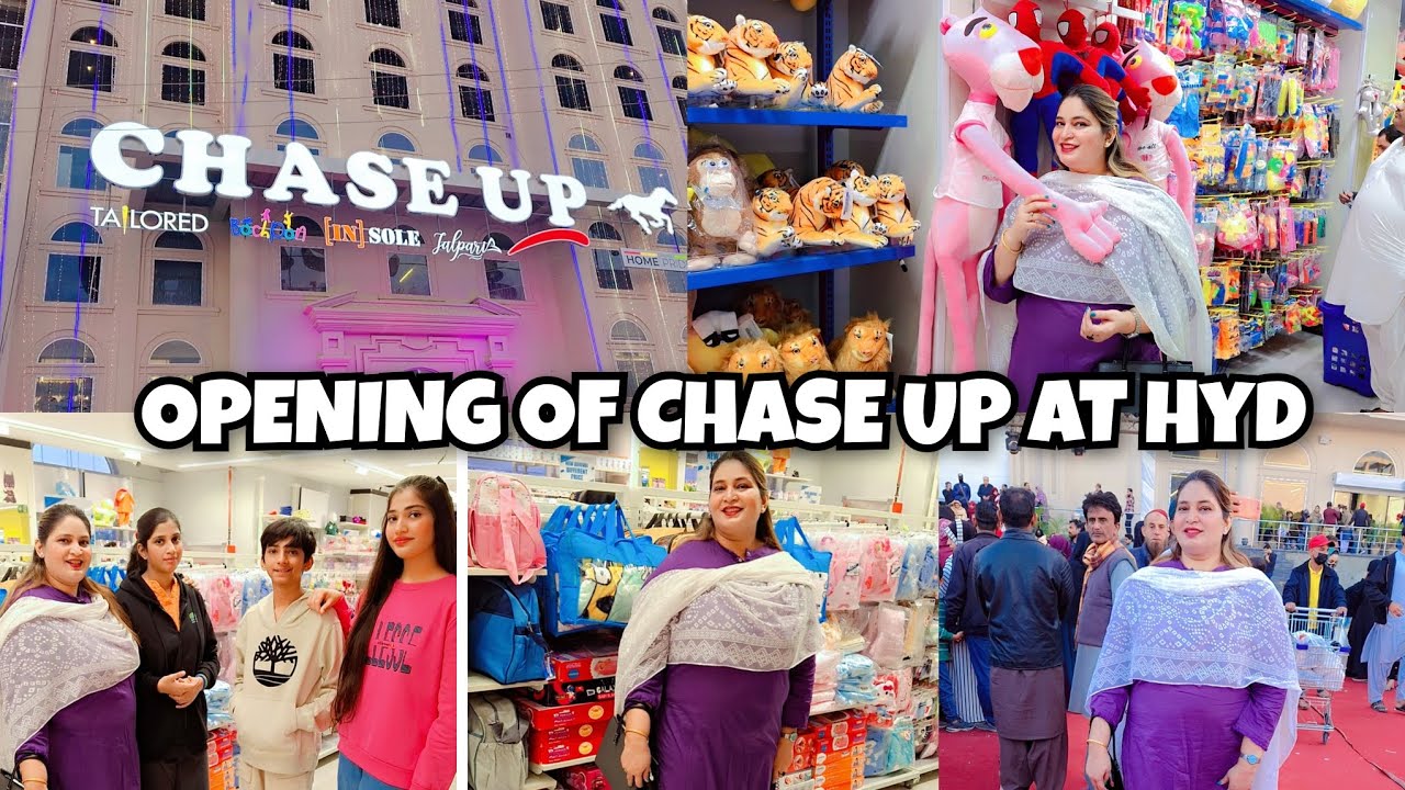 VISIT at CHASE UP at Hyd|opening at Hyderabad|fun and Enjoy 😉 - YouTube