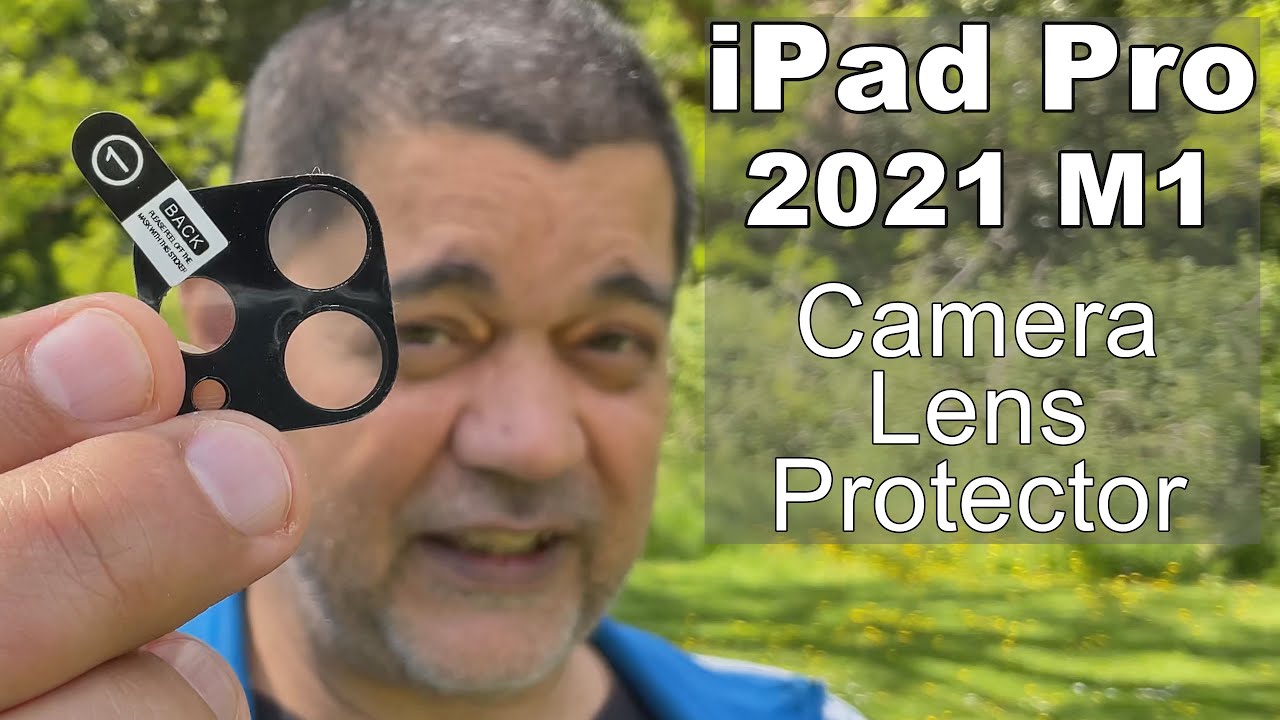 ESR camera lens protector for iPad Pro 2020 and iPad Pro M1 2021 - YouTube