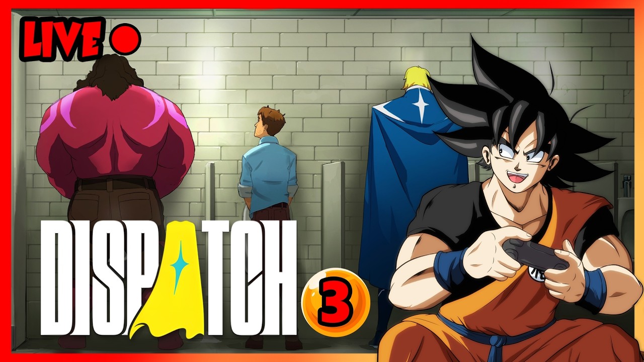 Goku Plays Dispatch! PART 3 🔴LIVE - YouTube