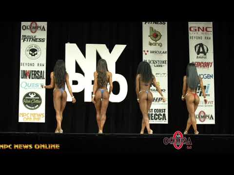 2019 IFBB NY PRO  Bikini Finals Çomparison & Finals Awards Video