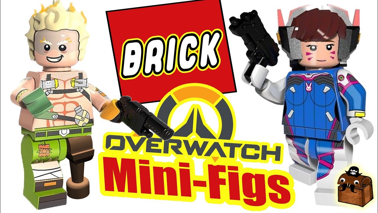 Overwatch LEGO Custom Minifigures - YouTube