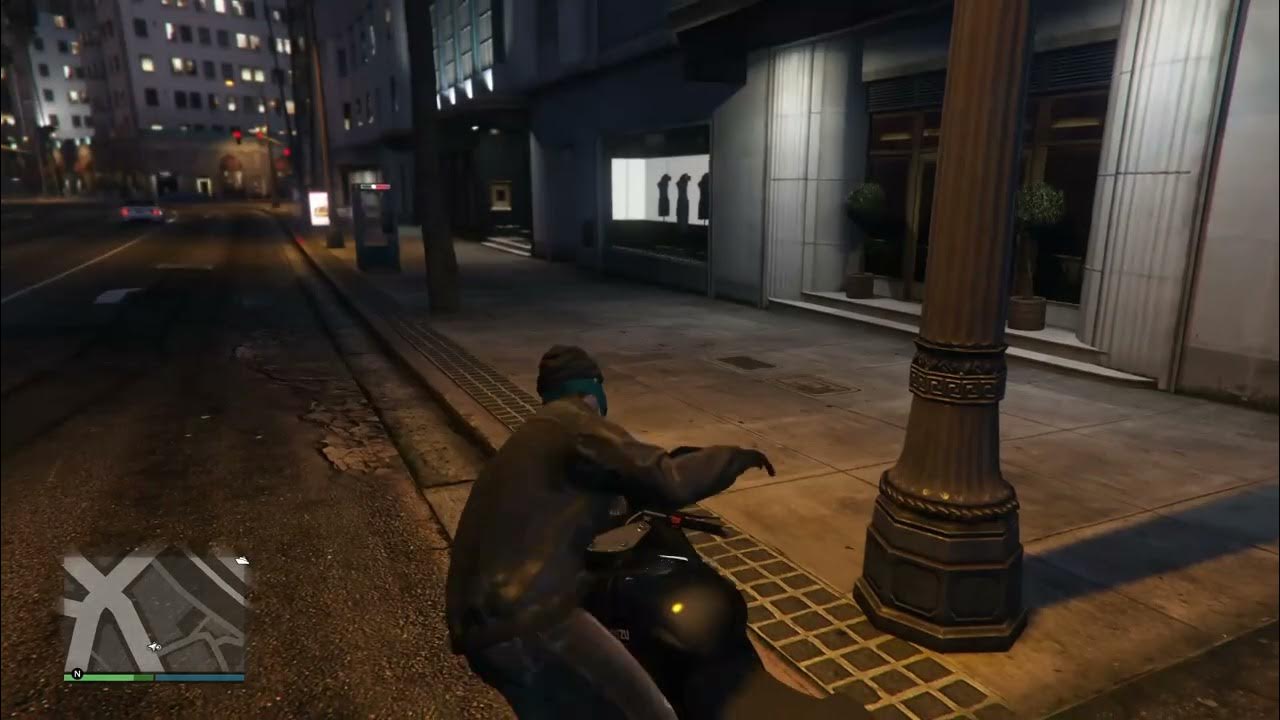 【GTA5 OL】更新顯示驅動 | 有無濾鏡對比 | 夜晚機車 - YouTube