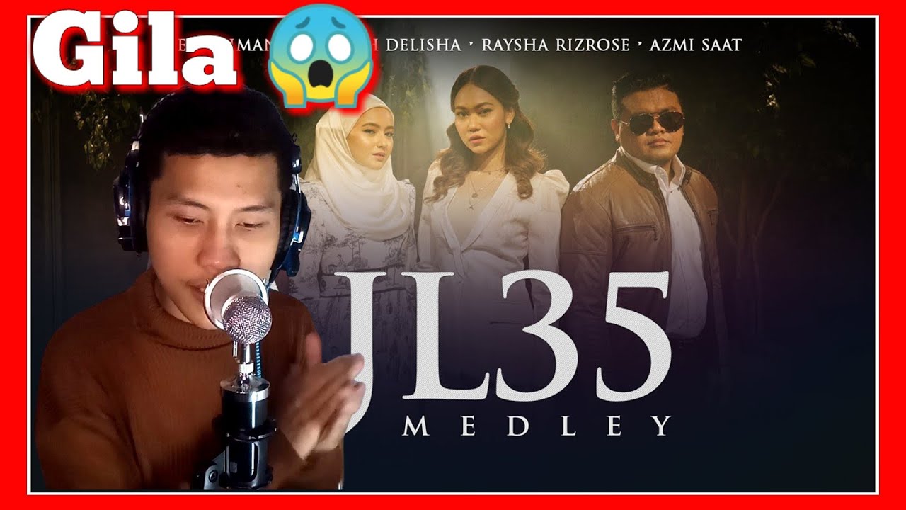 Wow terbaik !! AJL35 Medley - Hannah Delisha, Azmi Saat, Raysha Rizrose ...
