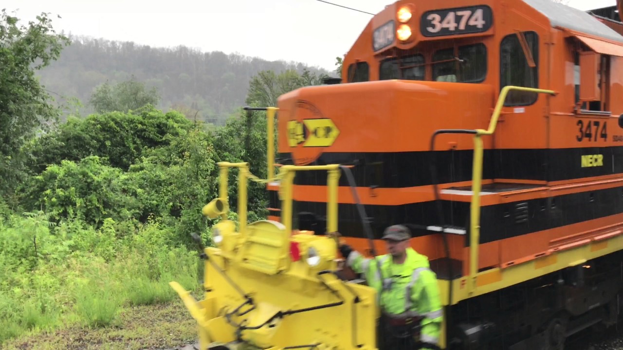 NECR 3474 Working Palmer Yard - YouTube