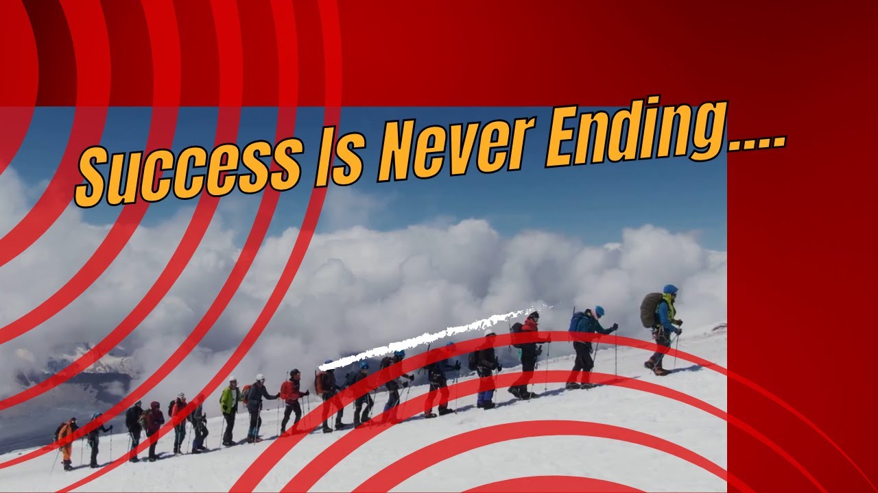 Success is Never Ending, Failure is Never Final - YouTube