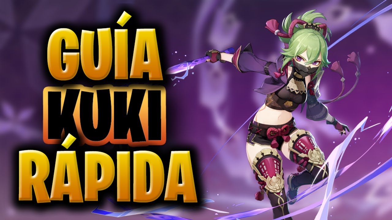 GUÍA RÁPIDA: BUILD KUKI FULL MAESTRÍA - Genshin Impact - YouTube