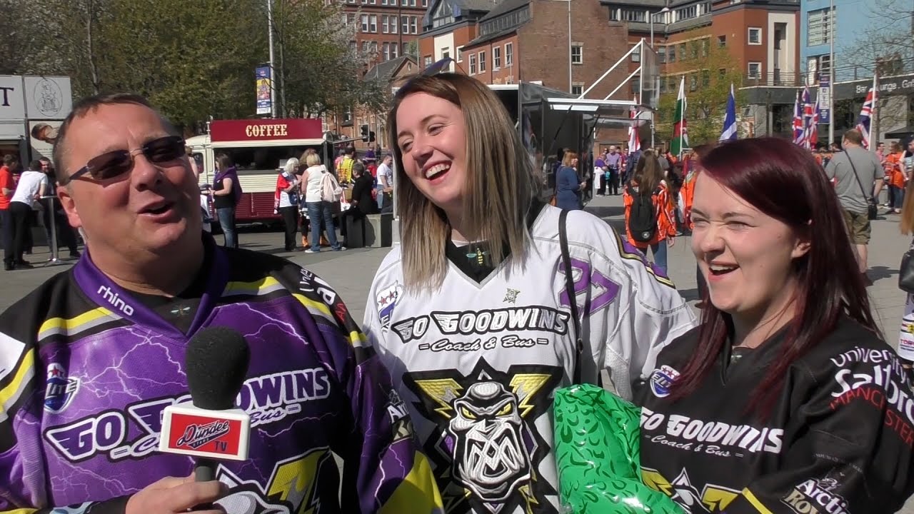 Manchester Storm fans interview - YouTube