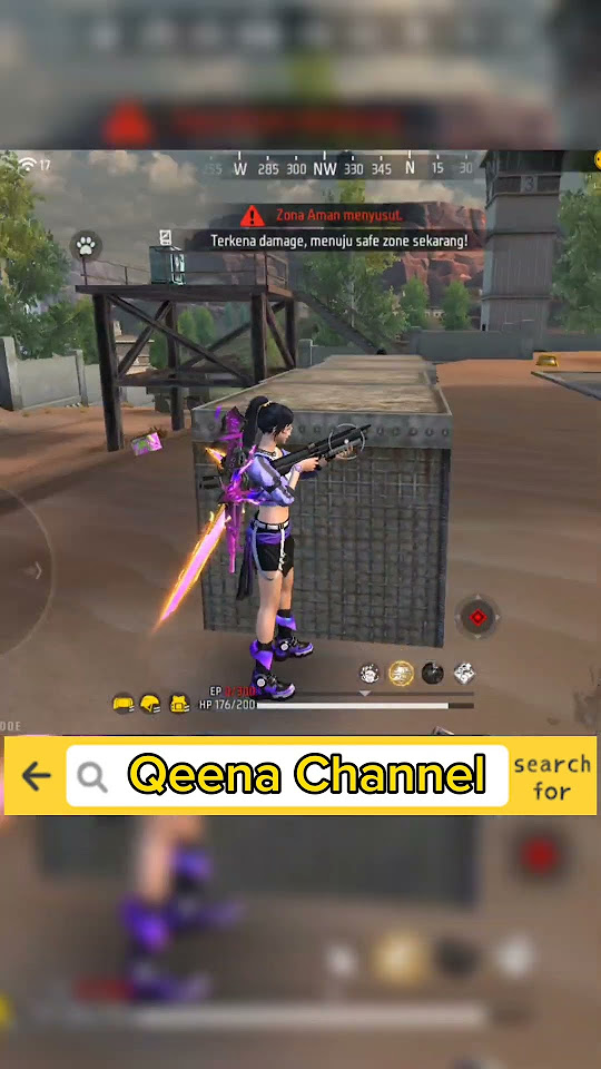 Main ff67 #freefire #qeena #shorts - YouTube