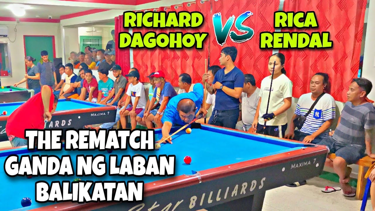 THE REMATCH | Rica Rendal Vs Richard Dagohoy | Parehas 10Ball Race-6 ...