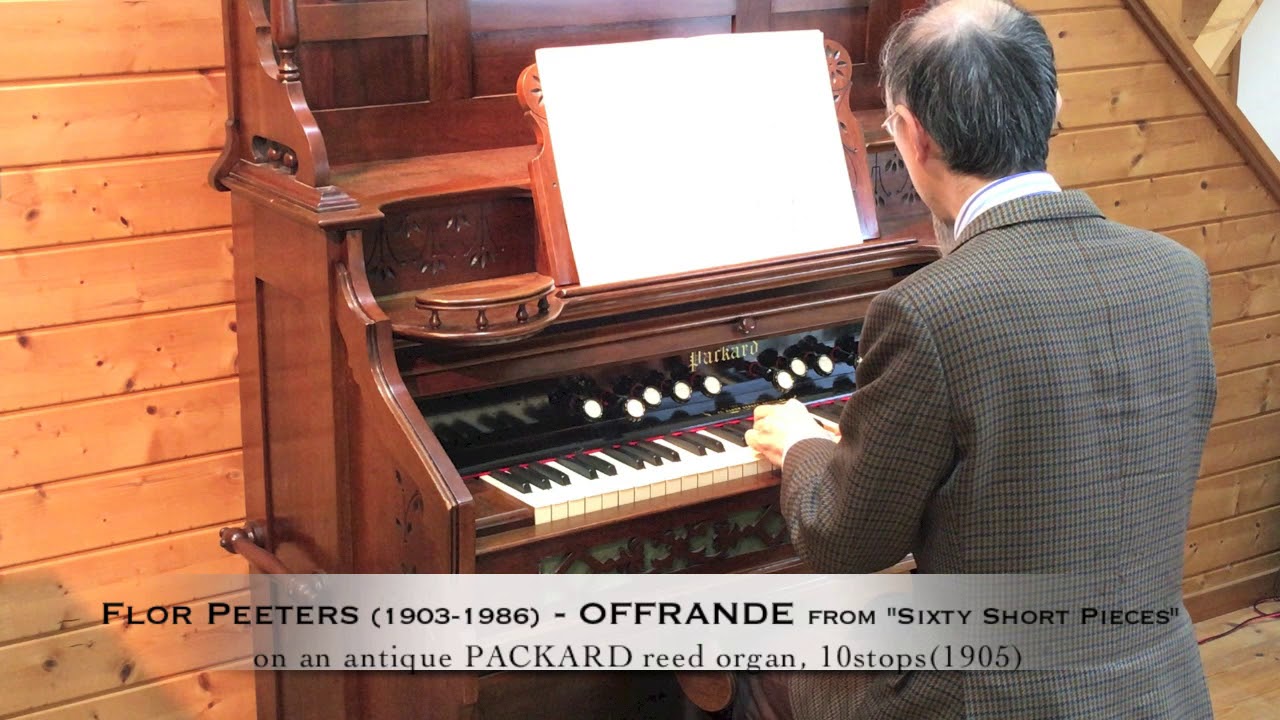 Flor Peeters(1903-1986) - OFFRANDE from “Sixty Short Pieces” on a ...