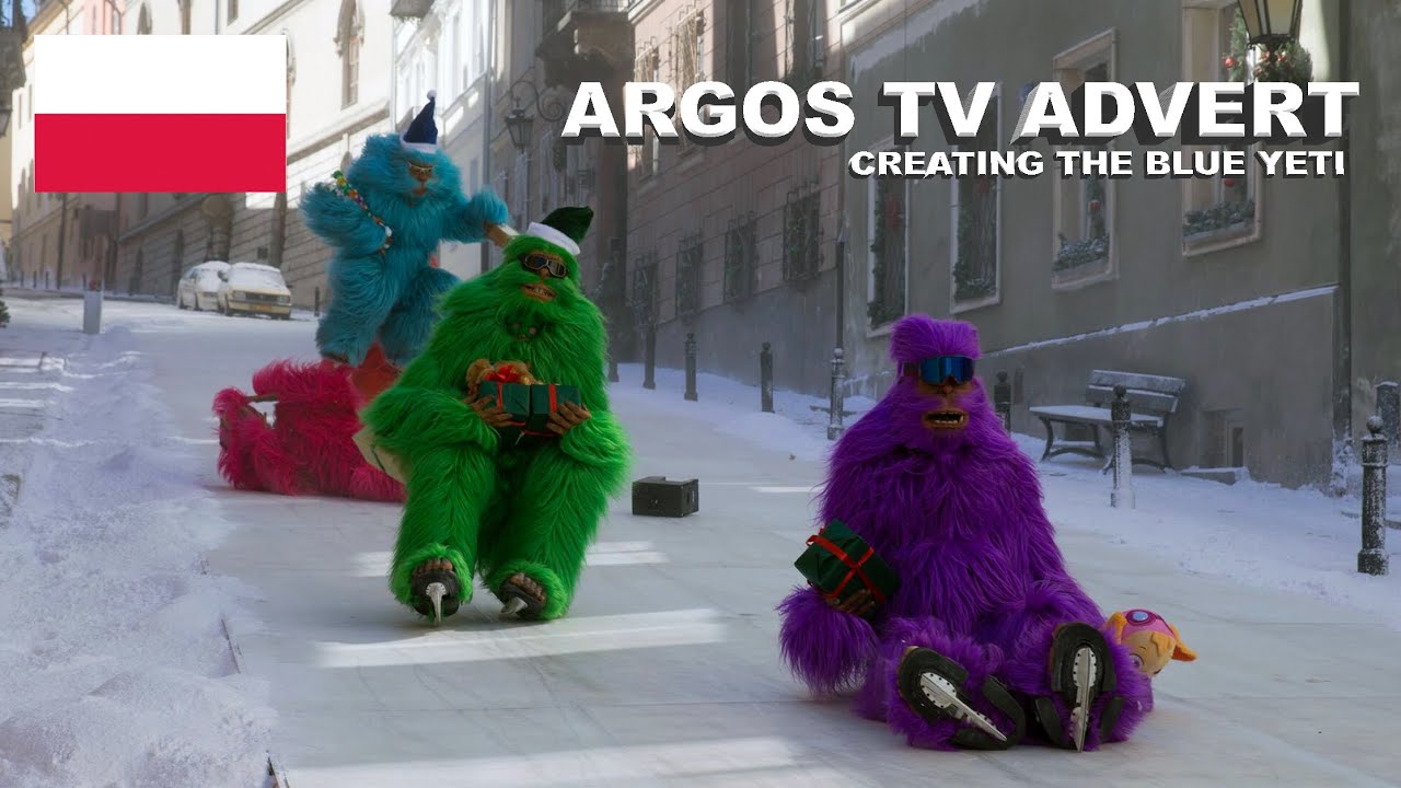 The blue yeti’s experience of staring in the 2016 Argos Xmas advert ...