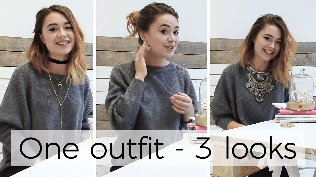 Fashion Jewelry Style Tip - One outfit, Three looks! - YouTube