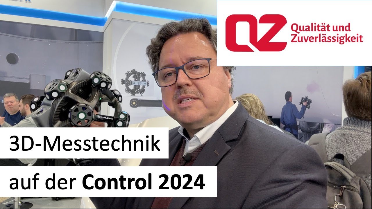 Neues zur 3D-Messtechnik von der Control 2024 - YouTube
