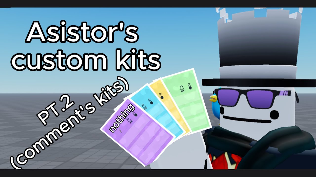 Custom kits again + comment's kits | Item Asylum - YouTube