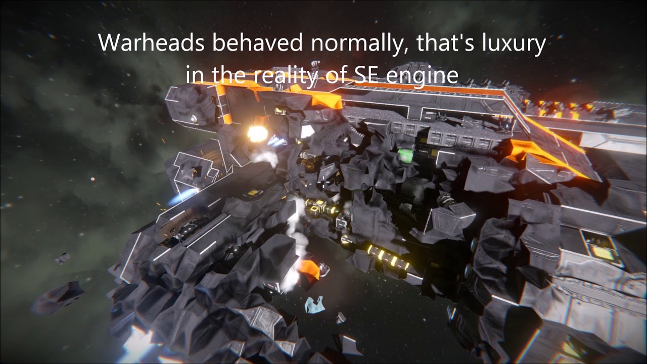 Space Engineers - gravity missile test and some warhead bullshittery ...