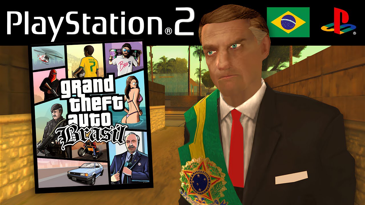 Explorando MODS BRASILEIROS de GTA pra PS2 - YouTube